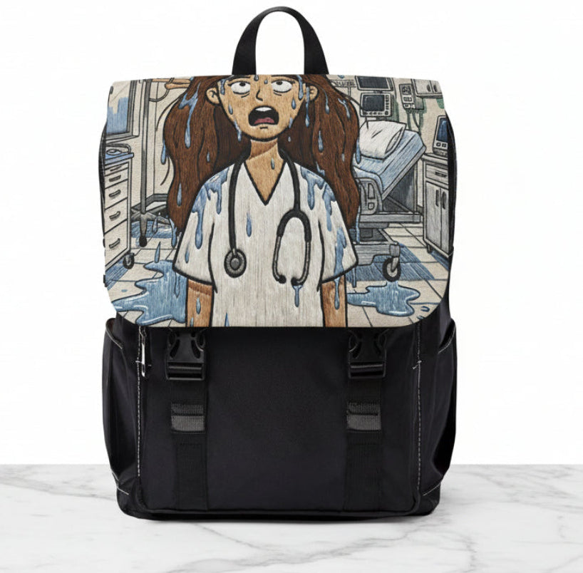 "What did I get myself into" Medical Backpack – BluTokyo Medical